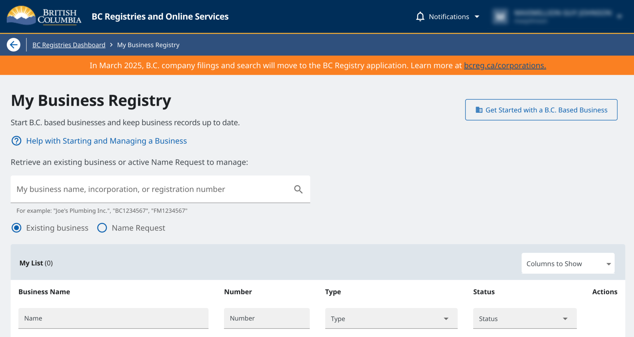 Transforming business search with Service BC and BC Registries Digital ...