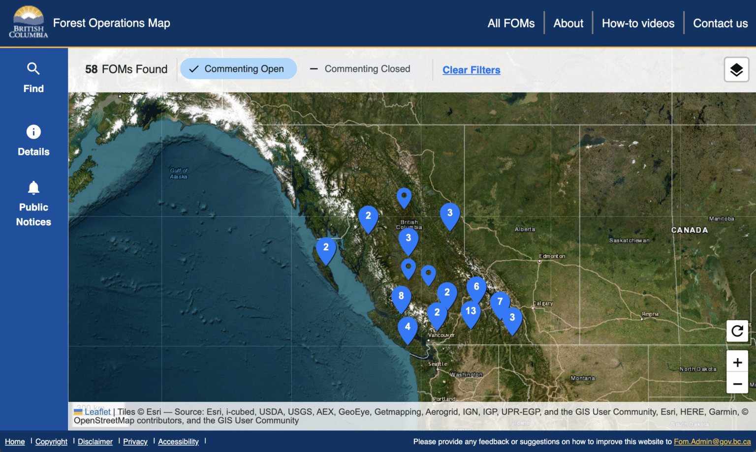 Unlocking forest planning with the Forest Operations Map portal ...